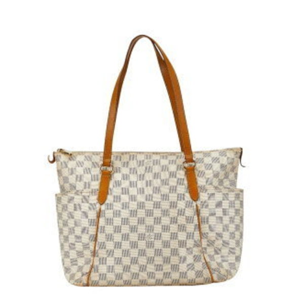 Louis Vuitton | Bags | Louis Vuitton Azur White Totally Pm Handbag Tote ...